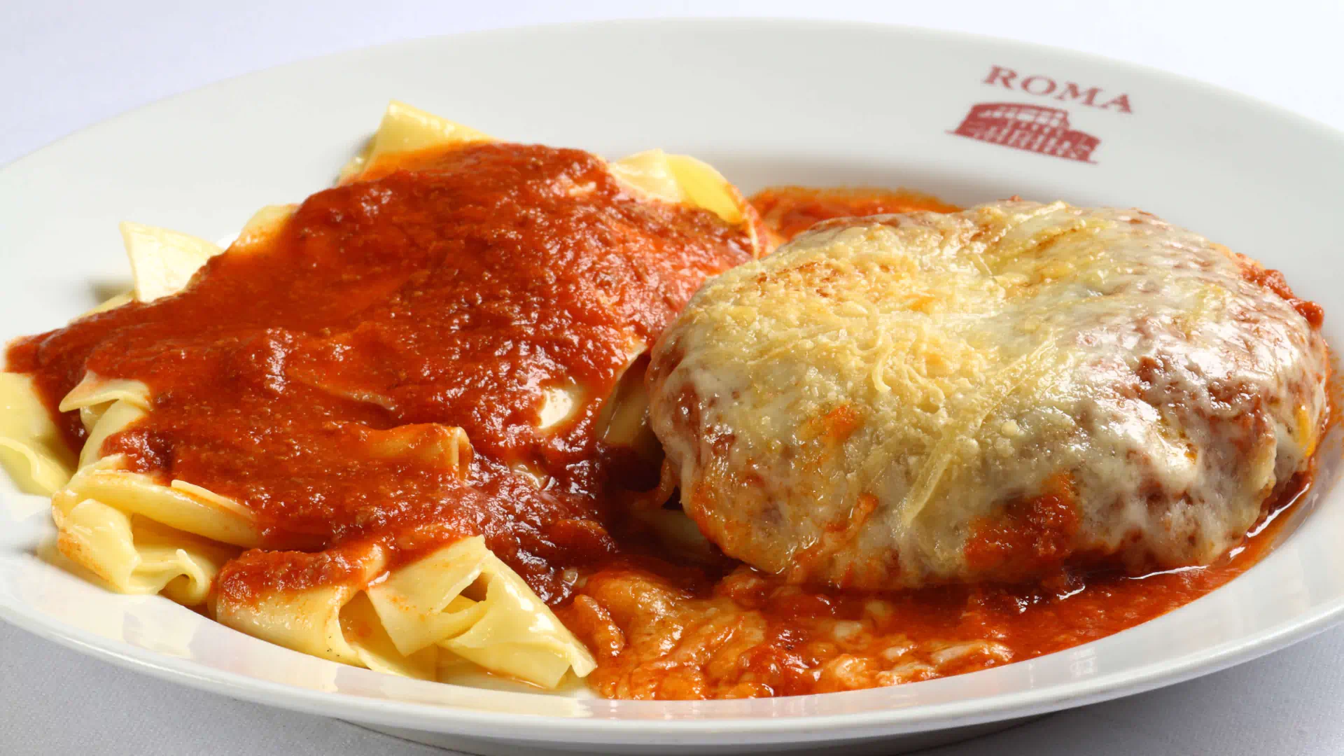 Papardelle com Polpetone - Roma Ristorante